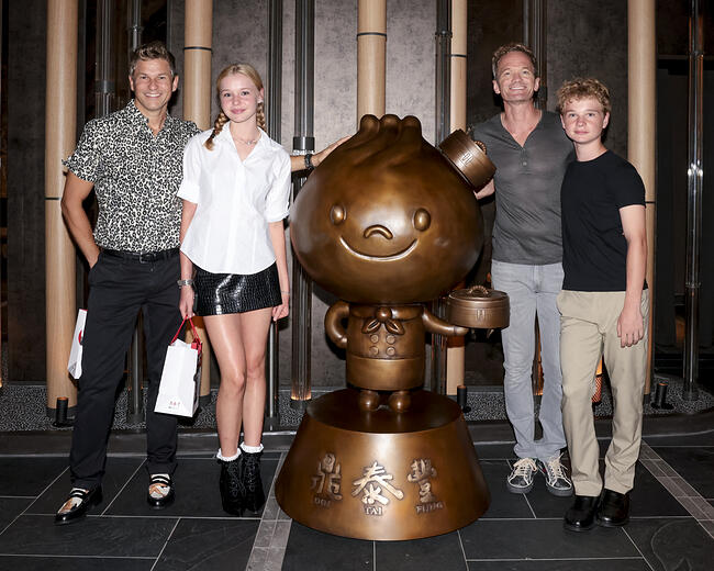 Harper Grace Burtka Harris Neil Patrick Harris Celebrates 50th
