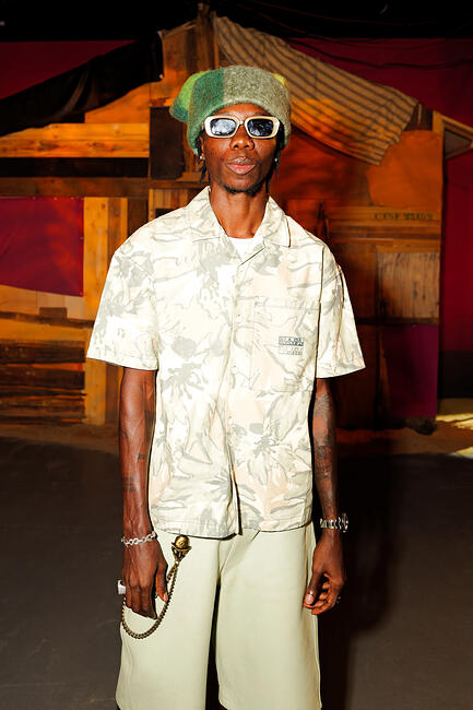 Blaqbonez at Jah Jah SS26 Show