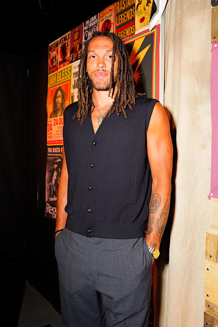 Aaron Gordon at Jah Jah SS26 Show