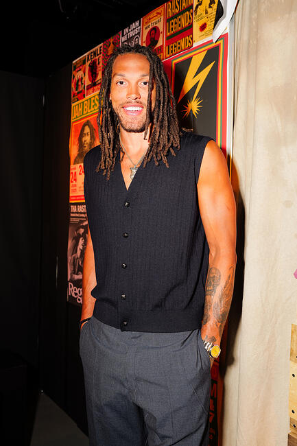 Aaron Gordon at Jah Jah SS26 Show