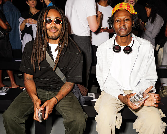 Jeremy Konko, Lamine Diaouné at Jah Jah SS26 Show