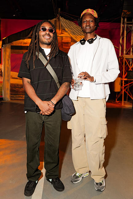 Jeremy Konko, Lamine Diaouné at Jah Jah SS26 Show