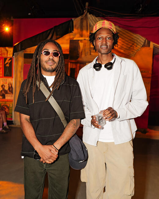 Jeremy Konko, Lamine Diaouné at Jah Jah SS26 Show