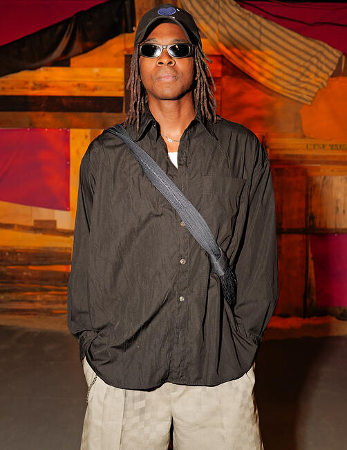 Enzo Lefort at Jah Jah SS26 Show