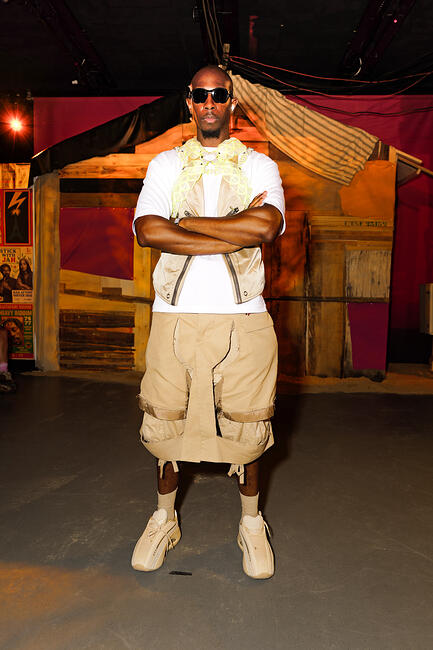 Jean Jacques N'Djoli at Jah Jah SS26 Show