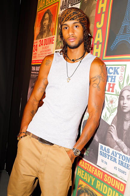 Rayan Laviolette at Jah Jah SS26 Show