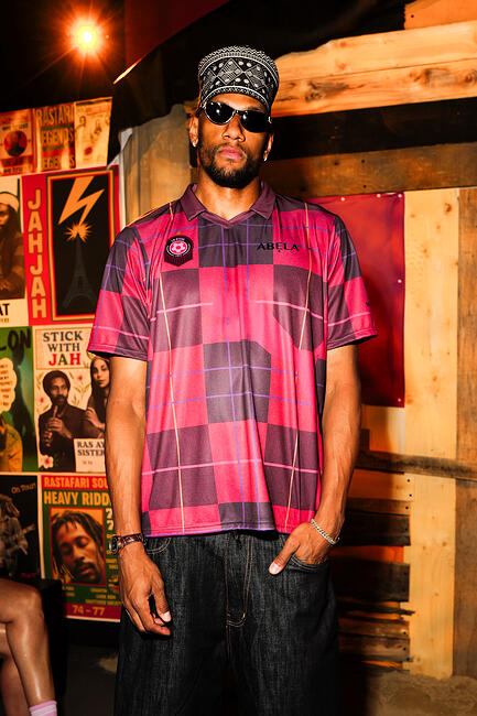 Alex Toupane at Jah Jah SS26 Show