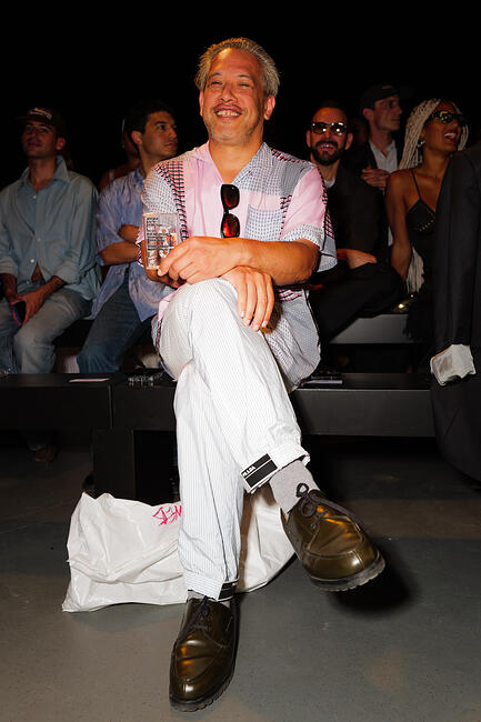 Simonez Wolf at Jah Jah SS26 Show