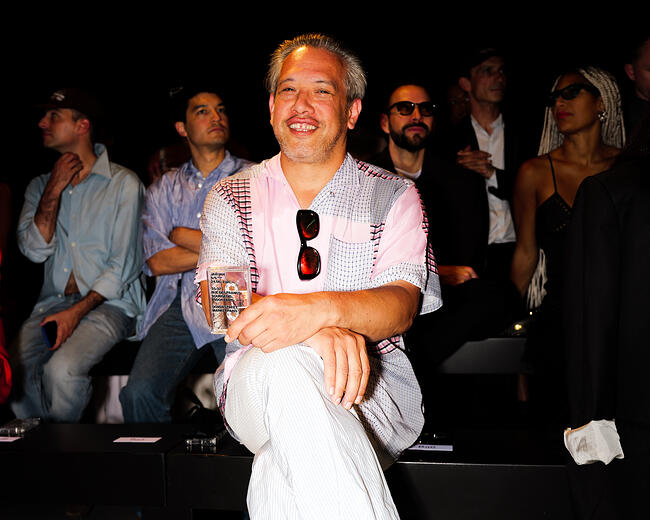 Simonez Wolf at Jah Jah SS26 Show