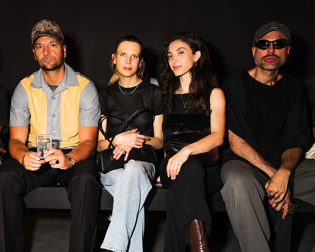 Julien Boudet, Pascaline Smets at Jah Jah SS26 Show