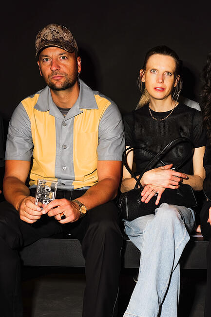 Julien Boudet, Pascaline Smets at Jah Jah SS26 Show