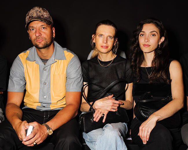 Julien Boudet, Pascaline Smets at Jah Jah SS26 Show