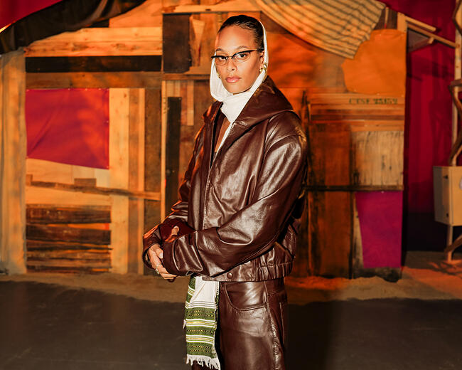 Melissa Bon at Jah Jah SS26 Show